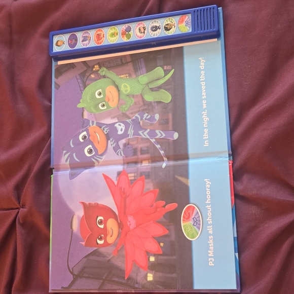 Other | Pj Masks Im Reading With Catboy Sound Book | Poshmark